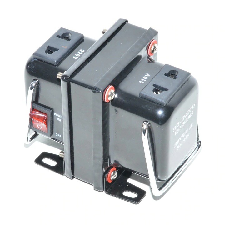 Transformator de tensiune, 220V-110V si 110V-220V, 300W, Negru - eMAG.ro