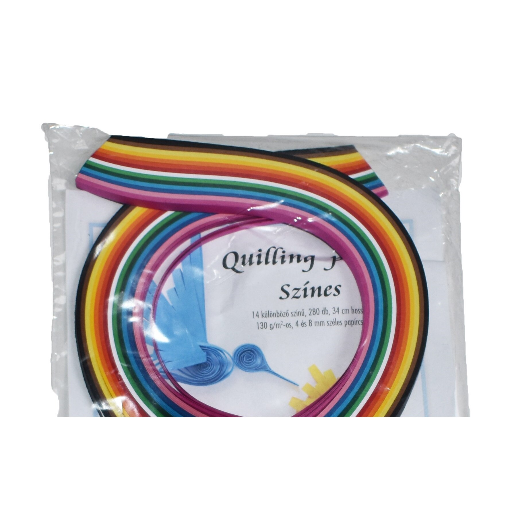 Hartie quilling, colorful, 280 fasii, 34 cm - eMAG.ro