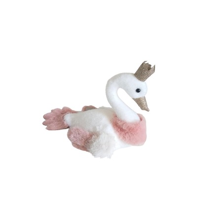 Figurina lebada mica dimensiuni 12cm/15cm - eMAG.ro