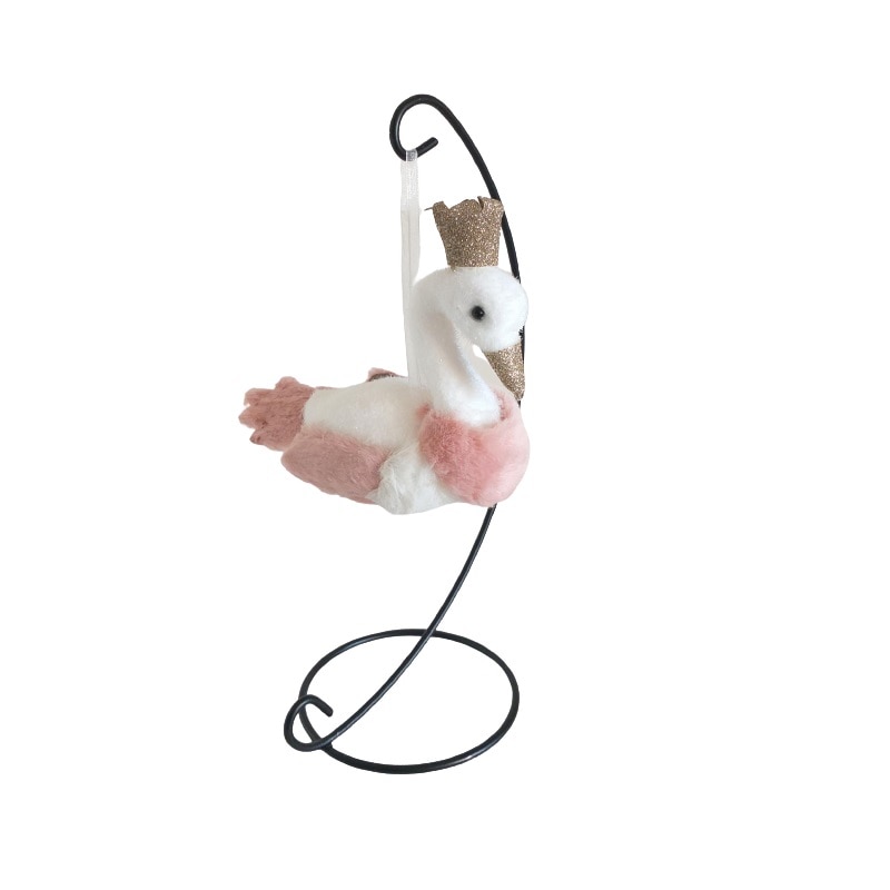 Figurina lebada mica dimensiuni 12cm/15cm - eMAG.ro