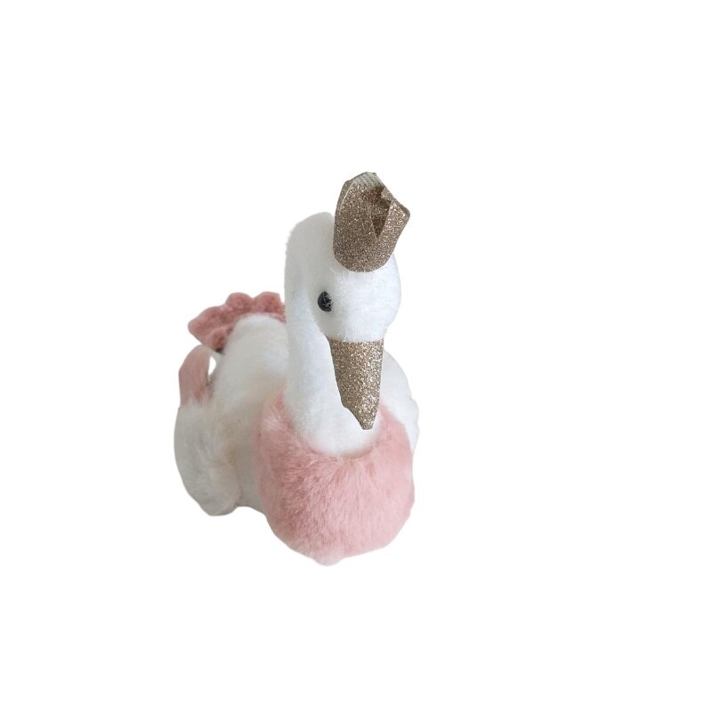 Figurina lebada mica dimensiuni 12cm/15cm - eMAG.ro