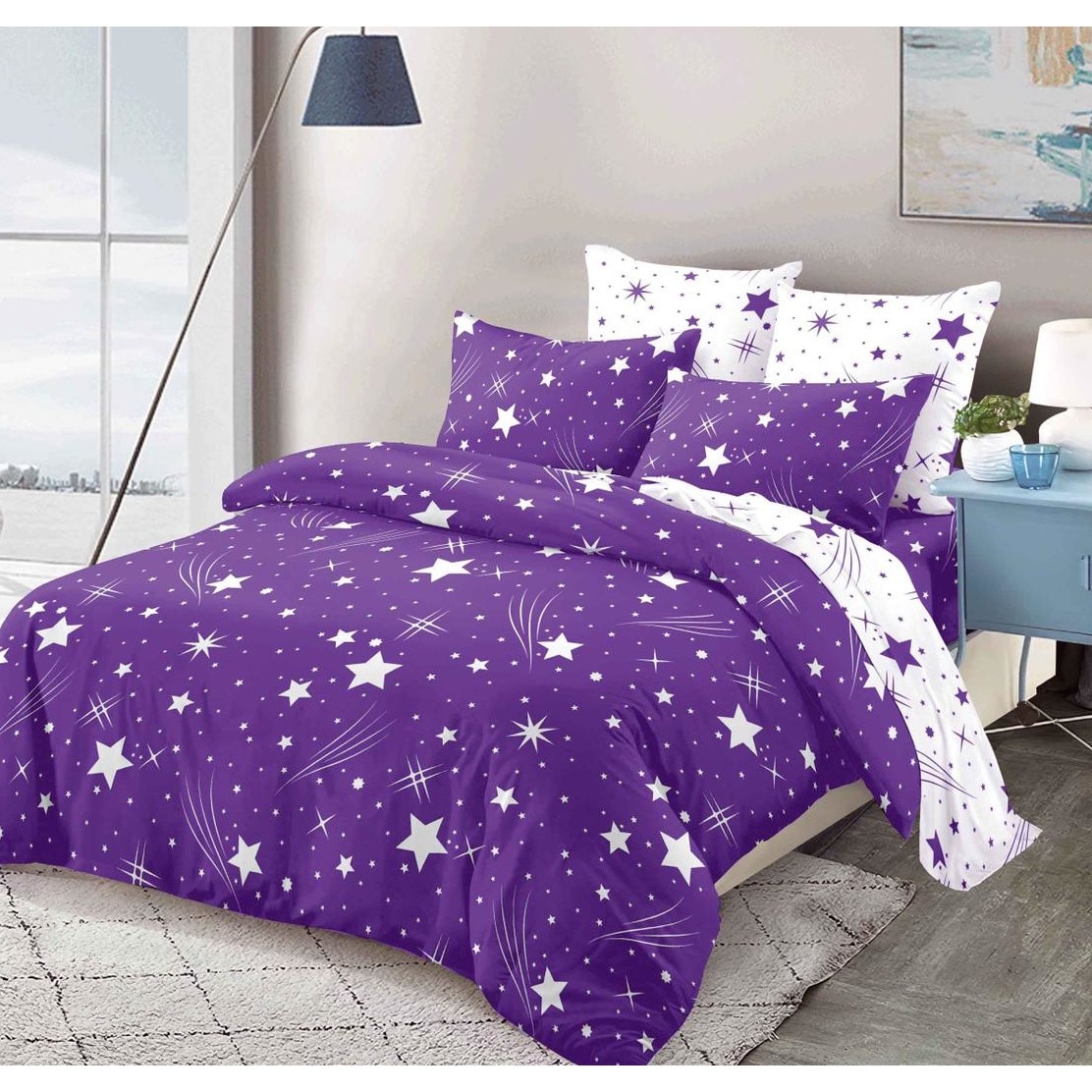 INOVIUS ágynemű, pamut, 2 személyes, KL66 modell, 6 részes - eMAG.hu