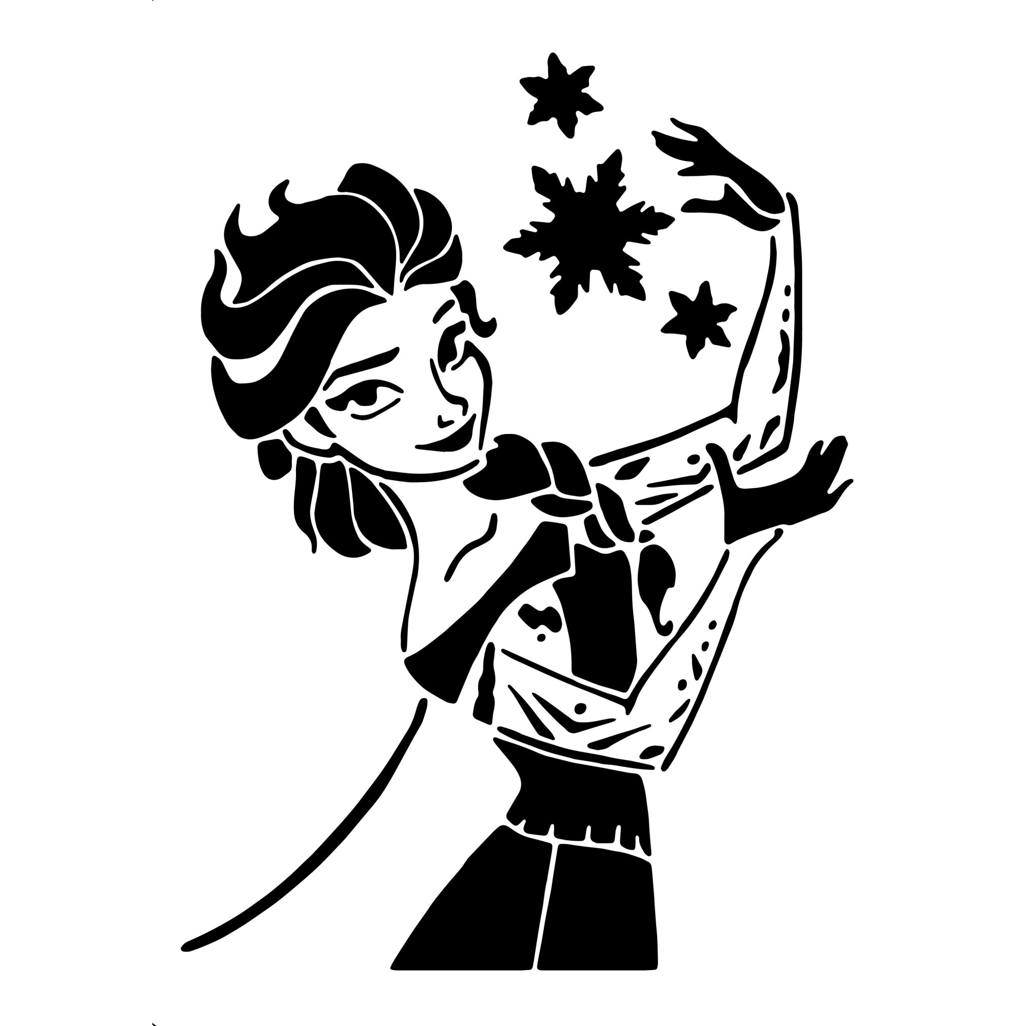 Sablon decorativ ELSA, A4, reutilizabil, plastic, maro - eMAG.ro