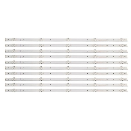 Barete LED compatibil Hisense, 5 Led, 55 Inch, Set de 10 barete, Zutech ...