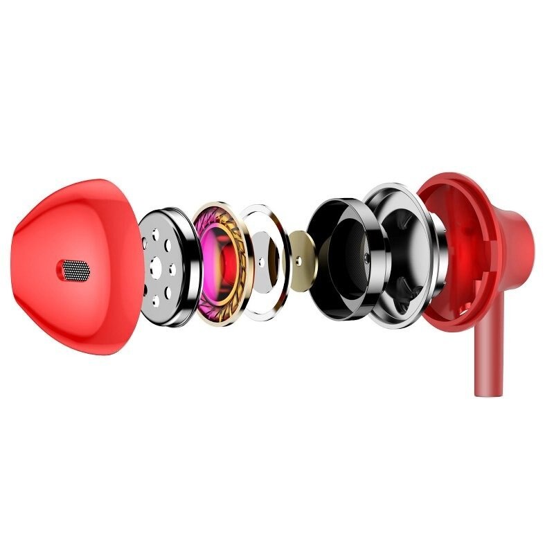 Casti audio cu microfon Baseus Encok H06 Red - eMAG.ro
