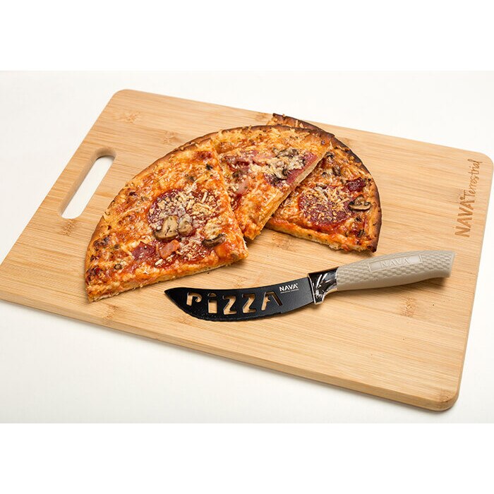 Set 2 cutite pentru pizza din otel inoxidabil Misty NAVA NV 058 175 ...