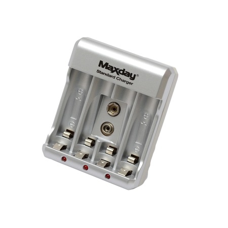 Incarcator portabil Maxday 4 x R6 si 9V - eMAG.ro