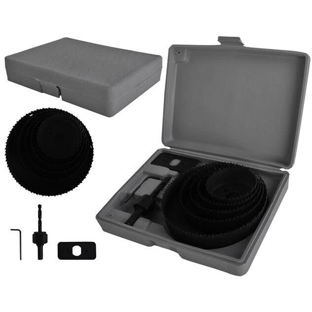 Set 5 Accesorii pentru Carotare Lemn si Rigips, DInti Intariti, 64mm la ...