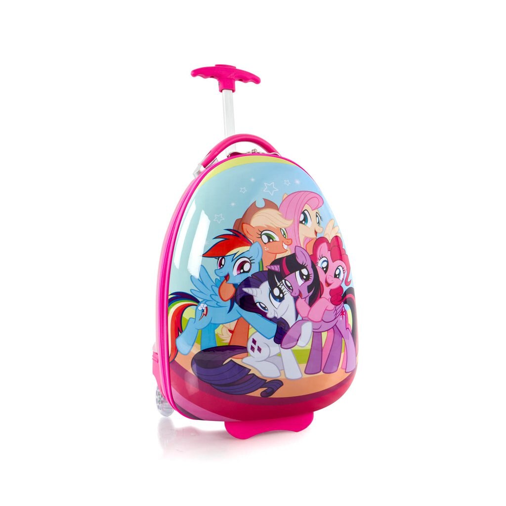 Troler calatorie ABS Copii - Fete, Ponei, Roz, 46 cm - eMAG.ro