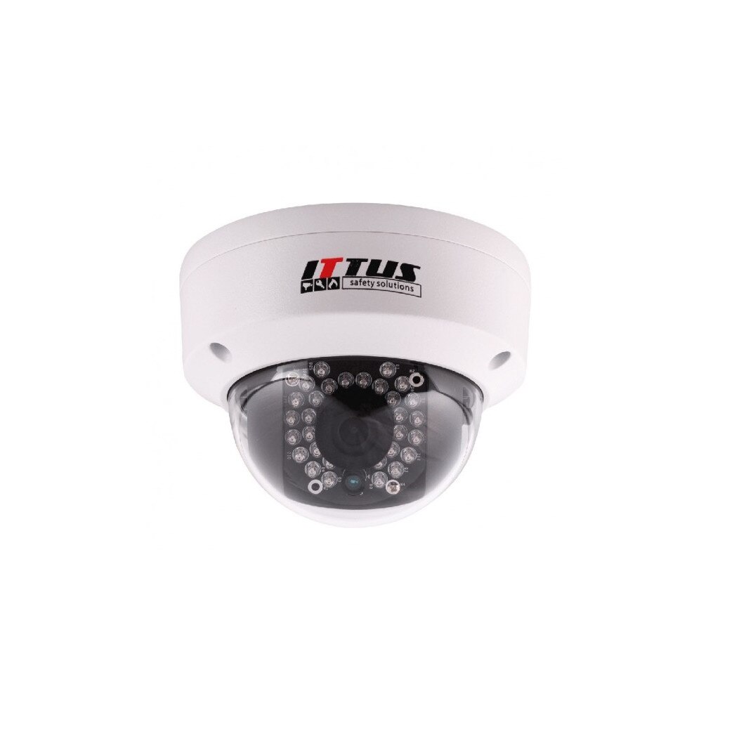 Camera supraveghere IP Dome 3.0MP cu infrarosu 30m, PoE, Ittus SP-1131 ...