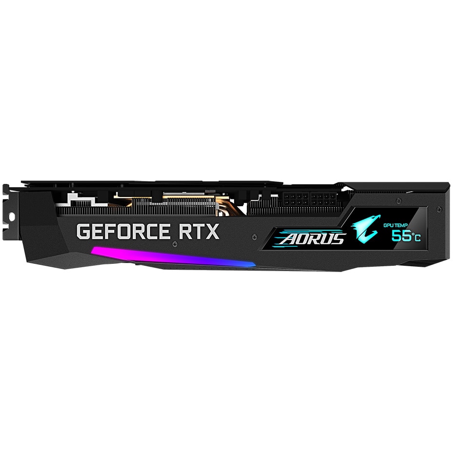 Видео карта GIGABYTE GeForce RTX 3070 AORUS MASTER 8GB GDDR6 - eMAG.bg
