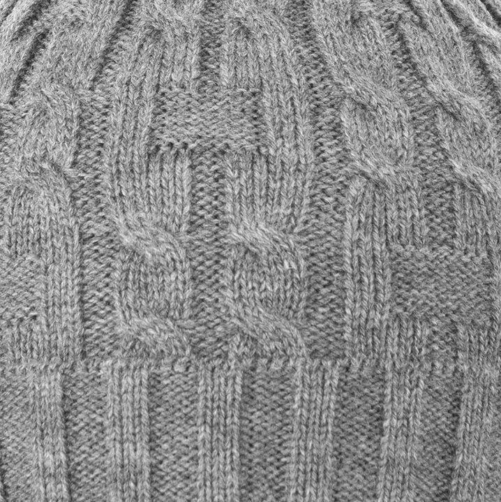 Caciula sport pentru barbati Pami Men tricotata CB-720-5, gri inchis ...