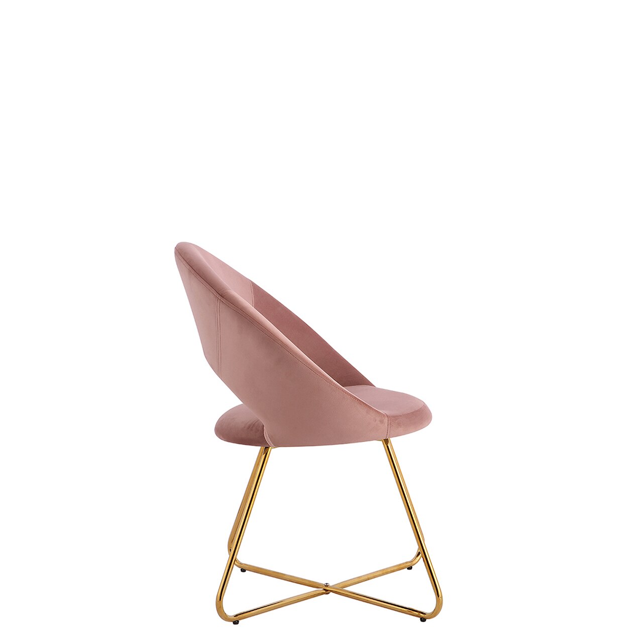 Set 2 scaune Archie 105, Mobila MIRJAN 24, culoare roz, picioare ...