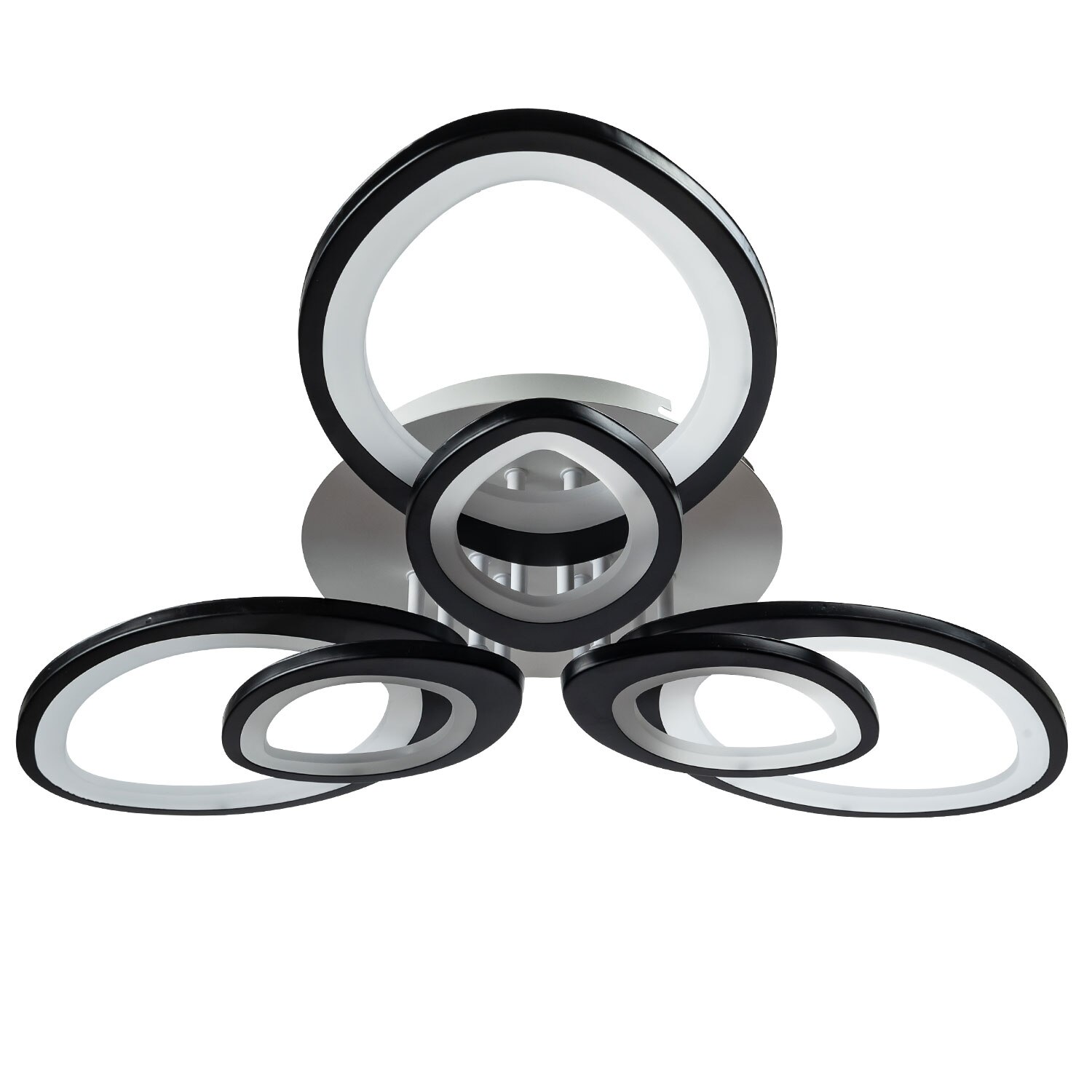 Lustra led cu telecomanda, Patrata, Intensitate reglabila ,Lumina rece ...