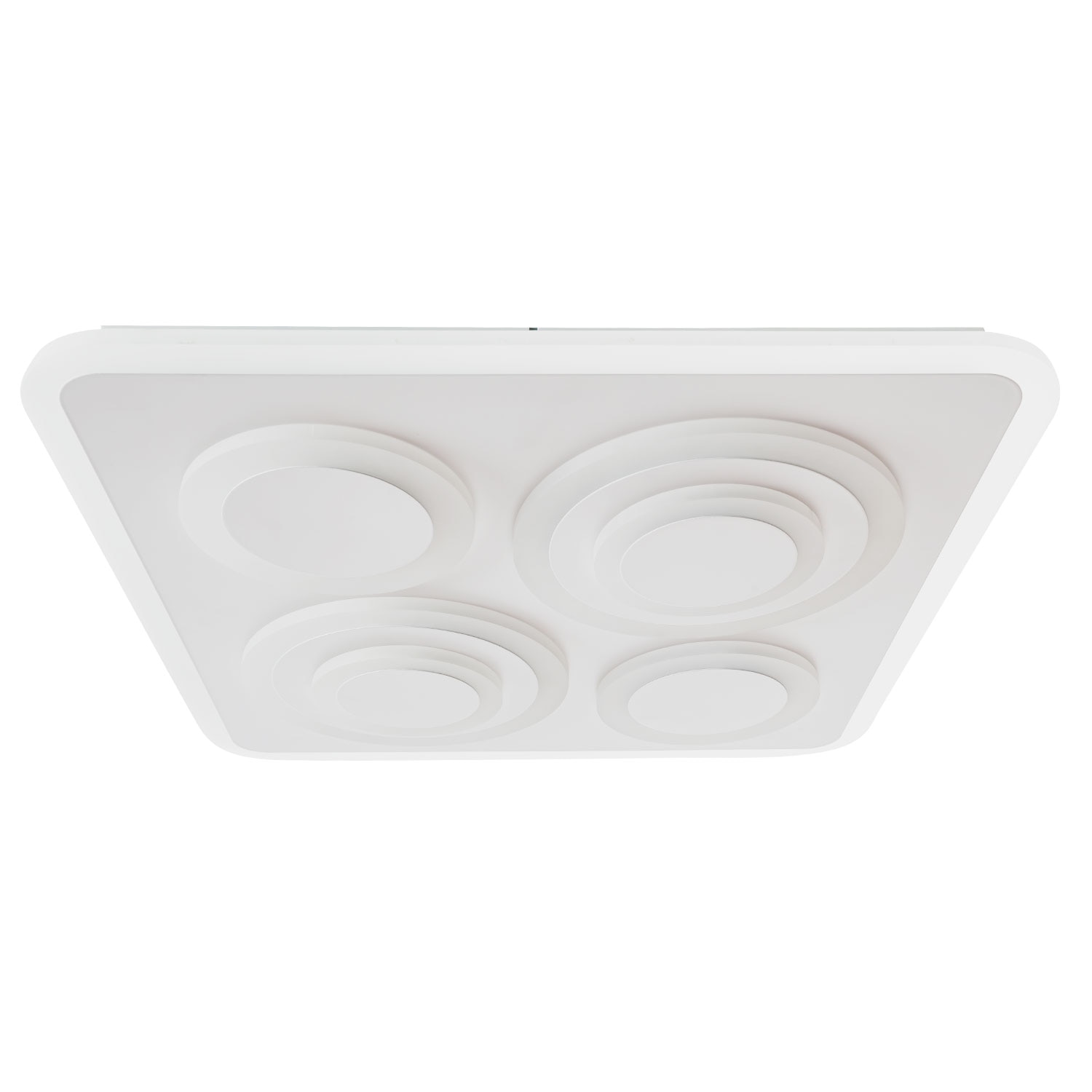 Lustra led cu telecomanda, Patrata, Intensitate reglabila ,Lumina rece ...