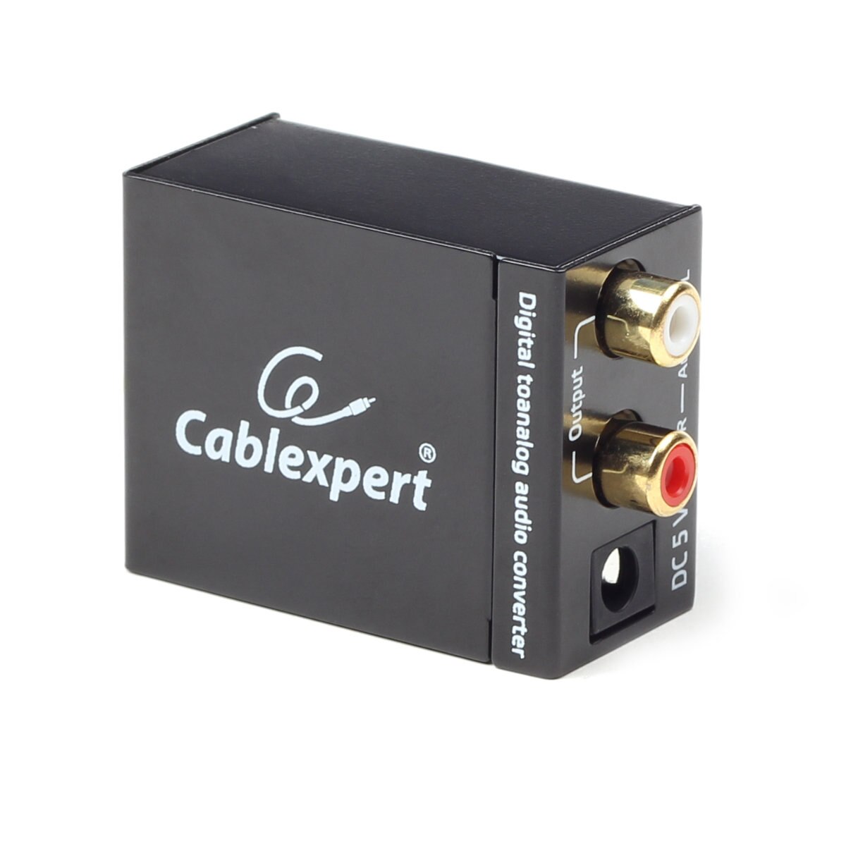 Convertor audio digital - analogic, Cablexpert 08257, cu alimentator 5V ...