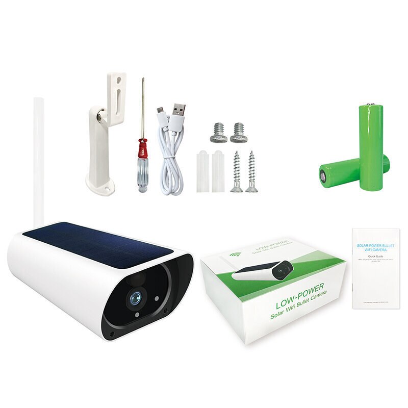 Camera Spy, WIFI, FULL HD, napelemes, vezeték nélküli - eMAG.hu