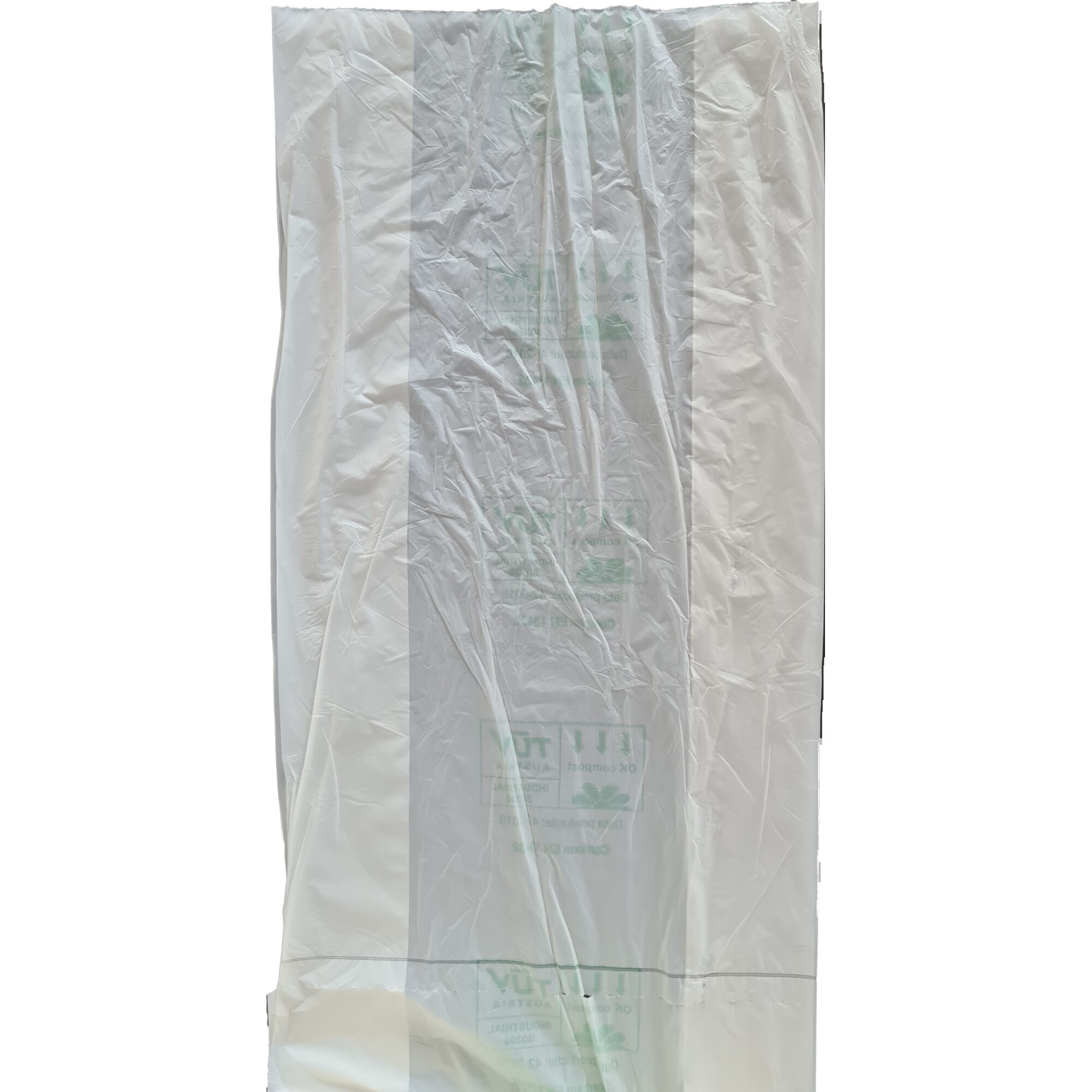 Rola pungi legume fructe biodegradabile si compostabile, 20+5+5x35 cm ...