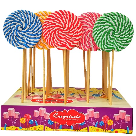 Acadele bicolore, melc, set 40 bucati - eMAG.ro