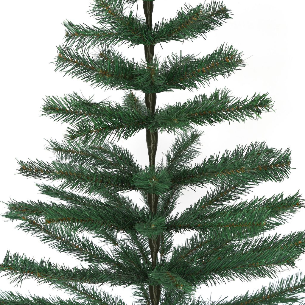Brad verde artificial 1x 210 cm cu suport metalic - eMAG.ro