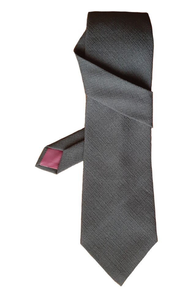 Cravata barbati, neagra, 132 cm lungime - eMAG.ro