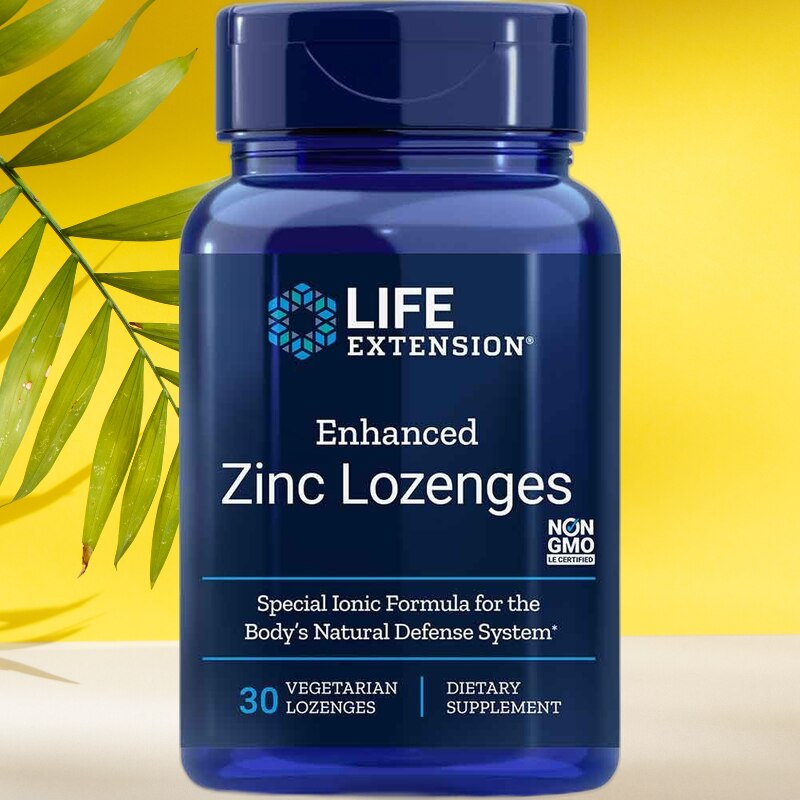 Pastile de supt pentru imunitate, Life Extension, Zinc lipozomal, 30 ...