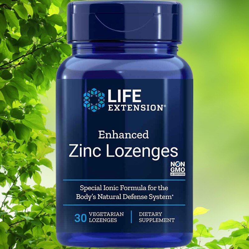 Pastile de supt pentru imunitate, Life Extension, Zinc lipozomal, 30 ...