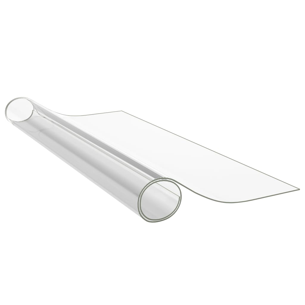 Folie de protectie masa vidaXL, transparent, 180 x 90 cm, PVC, 1,6 mm ...