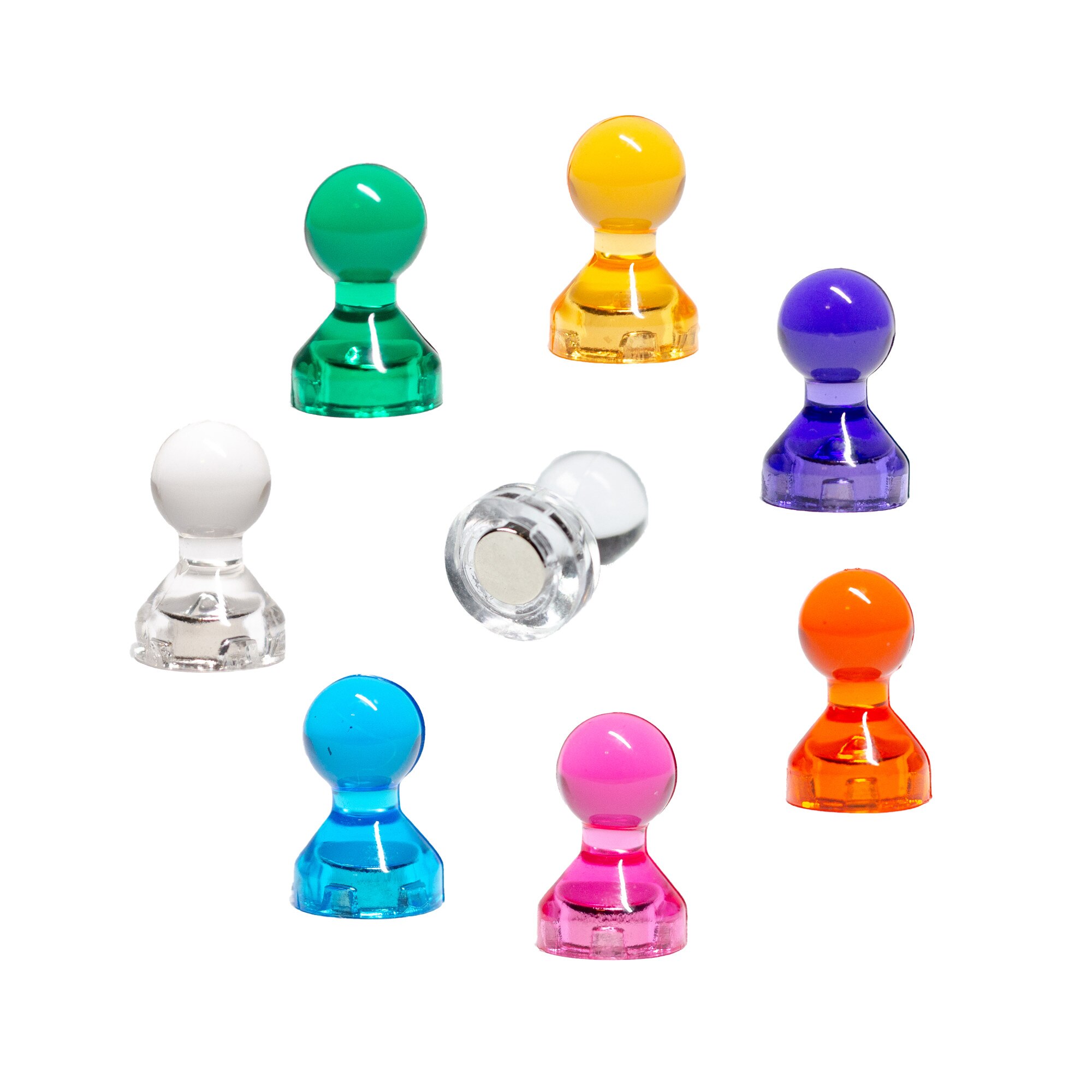 Set 7 magneti multicolori, magneti pentru frigider, magneti pentru ...