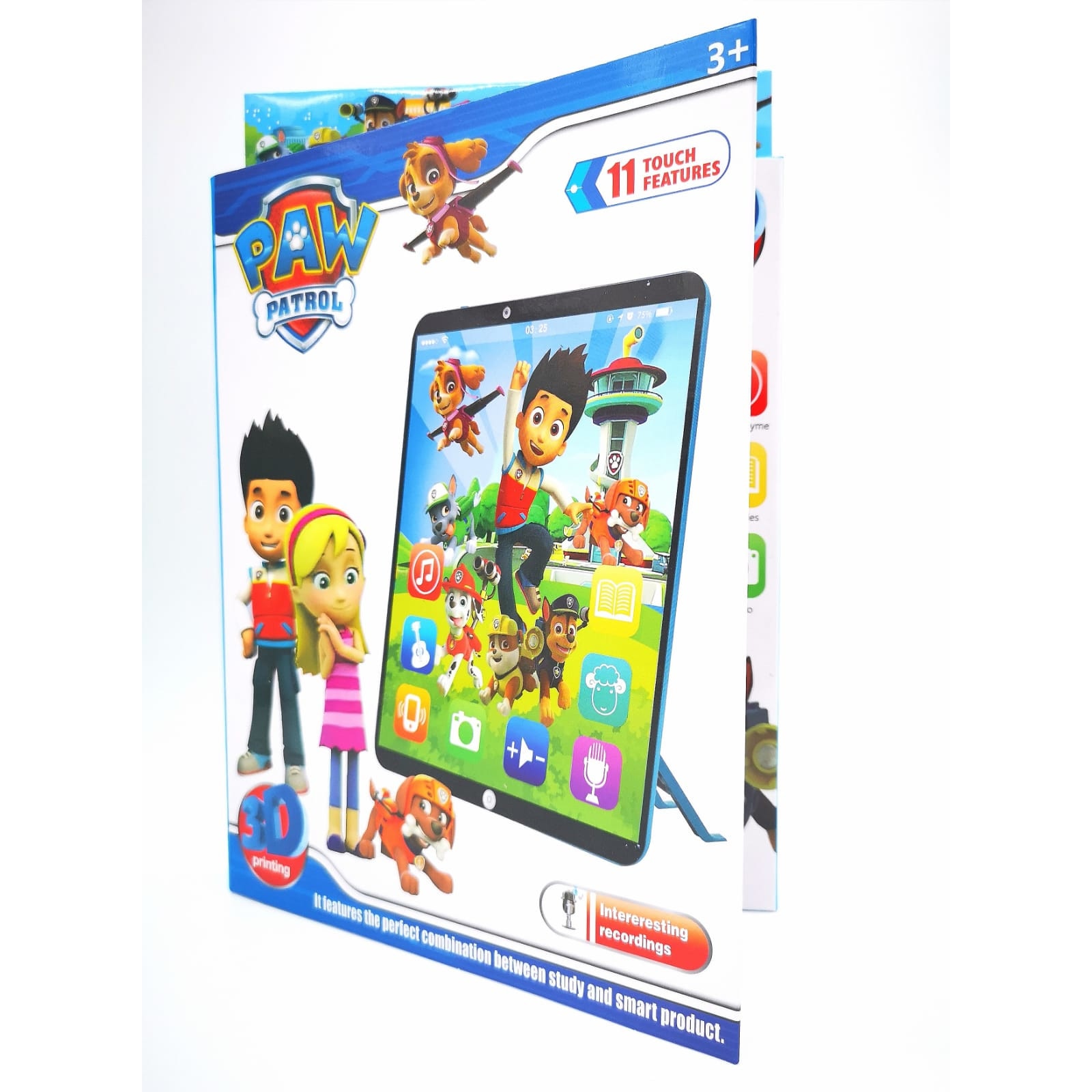 Tableta de jucarie, Paw Patrol, 3D, 24 x 19 cm - eMAG.ro