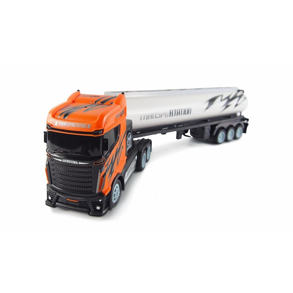 Camion cu telecomanda semiremorca cisterna, 2WD ,scara 1:16 2.4Ghz Rtr ...