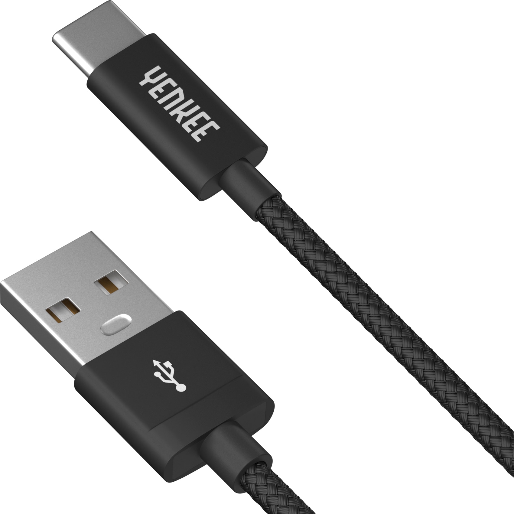Cablu USB-C, Yenkee, 2m, Negru - eMAG.ro