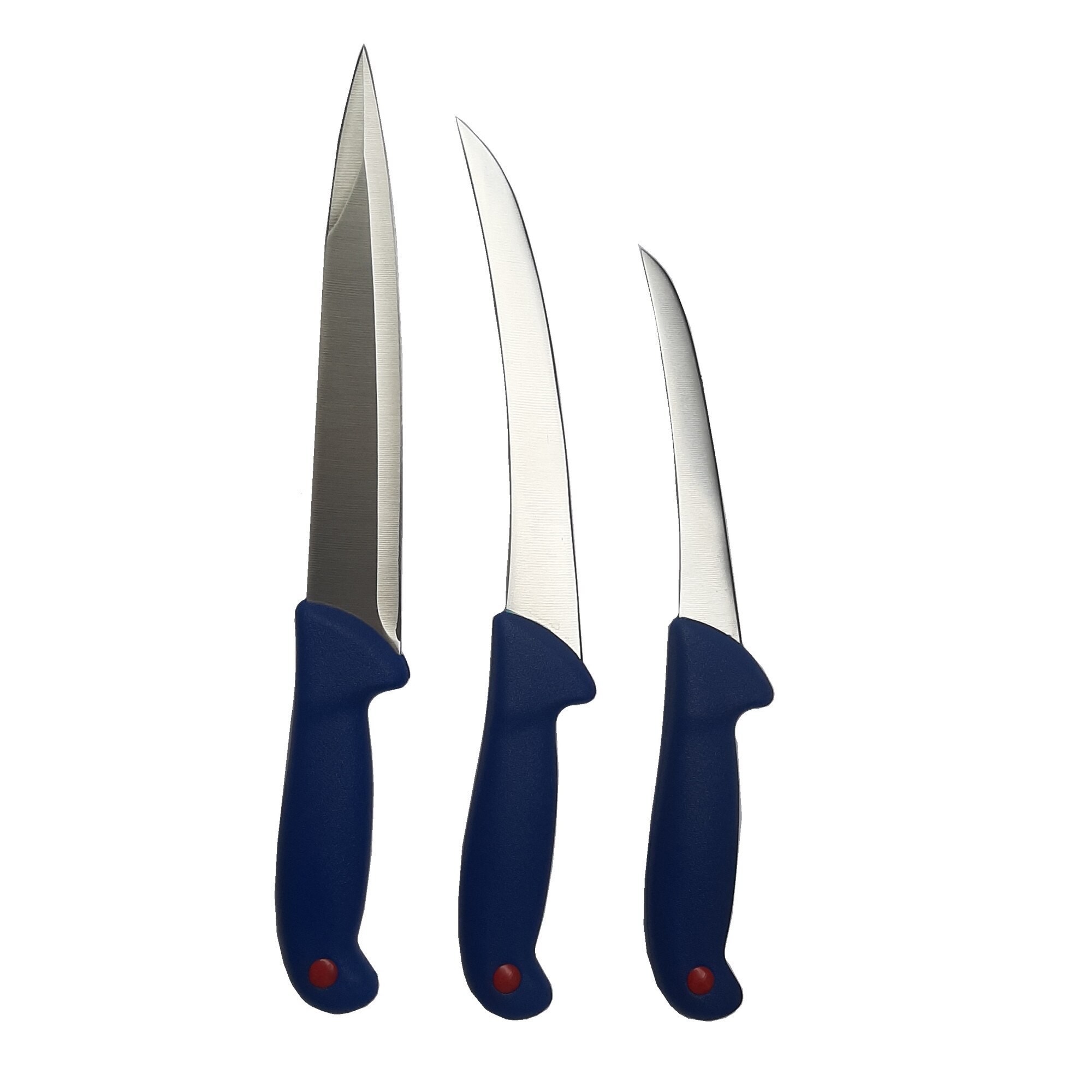 Kit macelar format din 3 Cutite profesionale Blue WS injunghiat ...