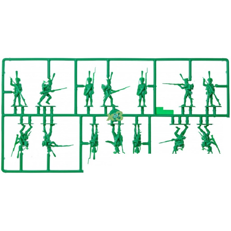 Set Figurine Zvezda Russian Heavy Infantry Grenadiers 1812-1814 46buc 1 ...