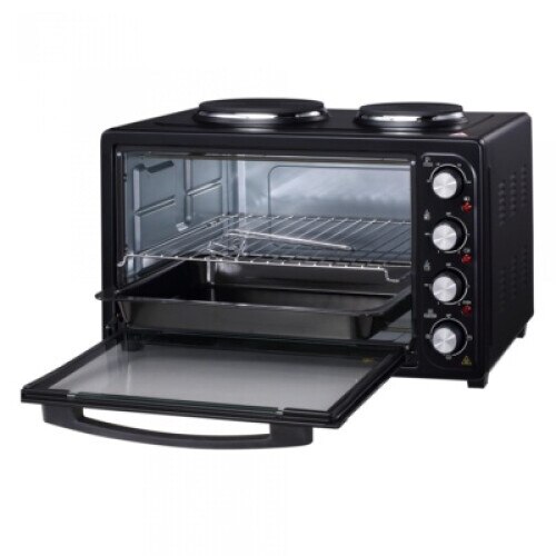 Cuptor electric Albatros A45BP2, 45L, 2 plite electrice, 4 elemente de ...