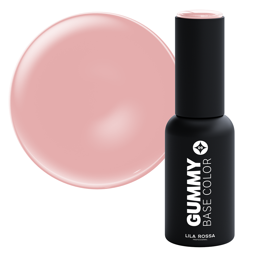 Base Coat Lila Rossa, Gummy Base Color, Porcelain, 7 ml - eMAG.ro