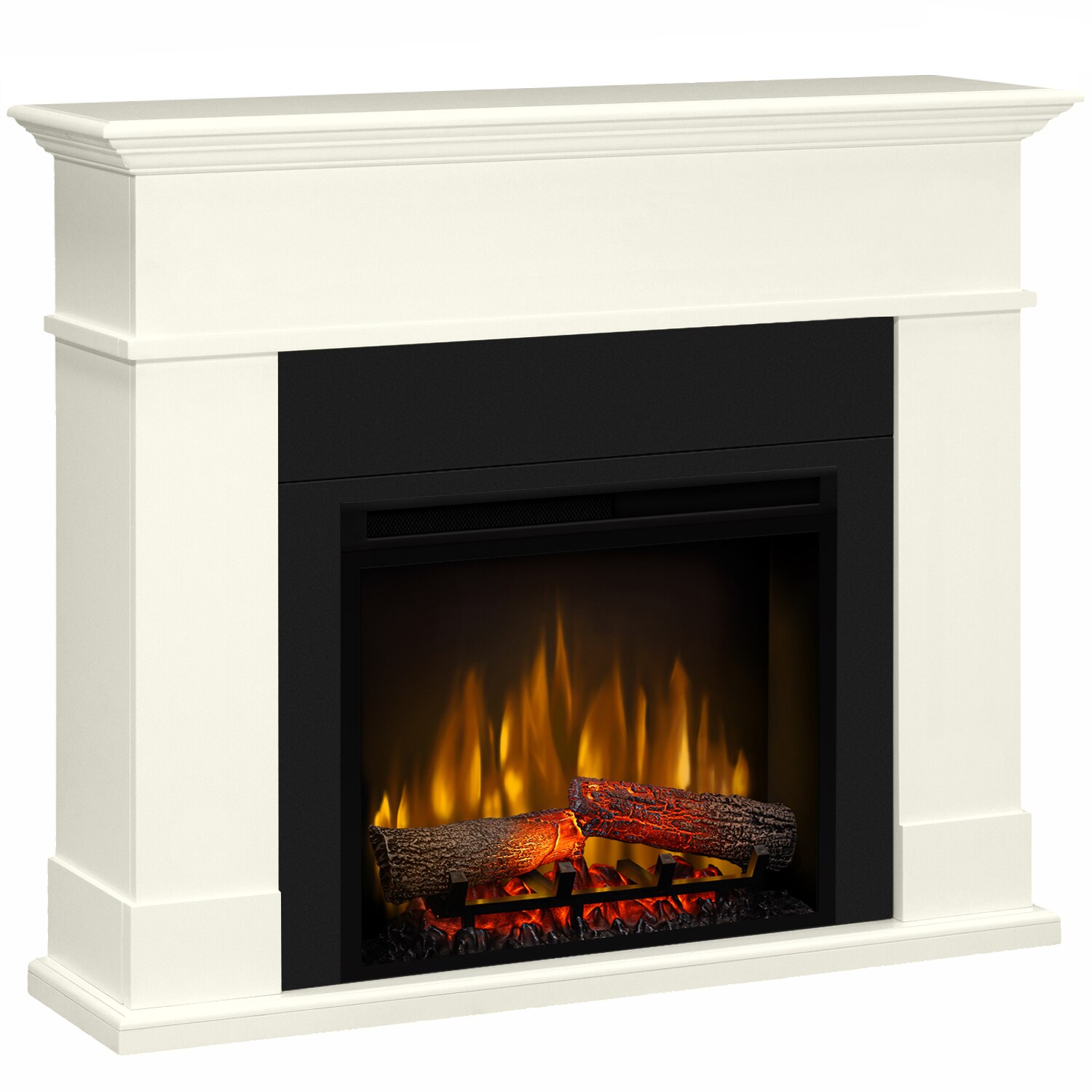 Semineu Bremen Vanilla - cu focar electric 3D Dimplex XHD23 cu sunet ...