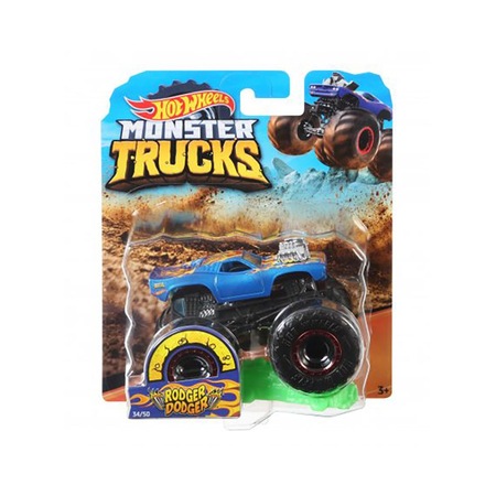 Masinuta Hot Wheels Monster Truck, Rodger Dodger, GBT85 - eMAG.ro
