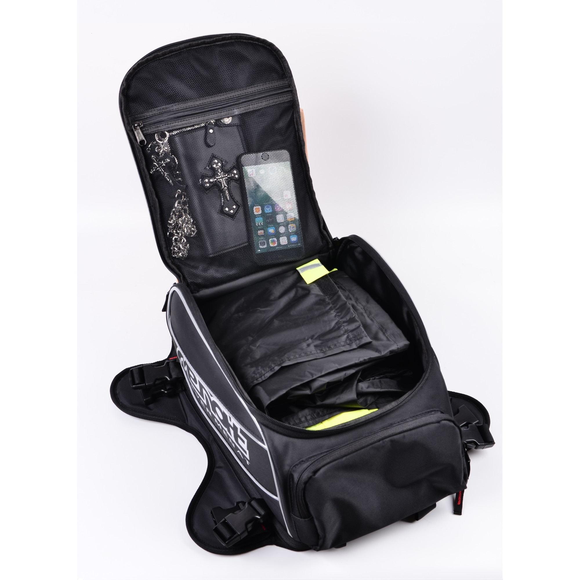 Geanta Moto Corner, pentru rezervor, extensibila, prindere universala ...