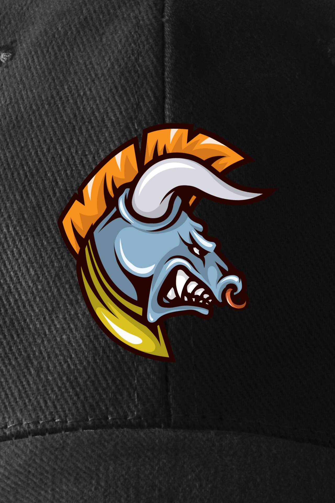 Sapca personalizata, Bad Toro, Adler, Negru, Catarama metalica ...