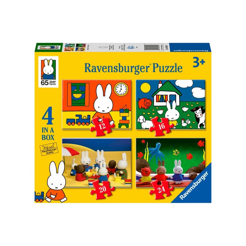 Ravensburger 6030453 Miffy 4 az 1-ben puzzle - eMAG.hu