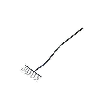 Grebla de gradina cu 14 dinti, coada metalica, Micul Fermier - eMAG.ro