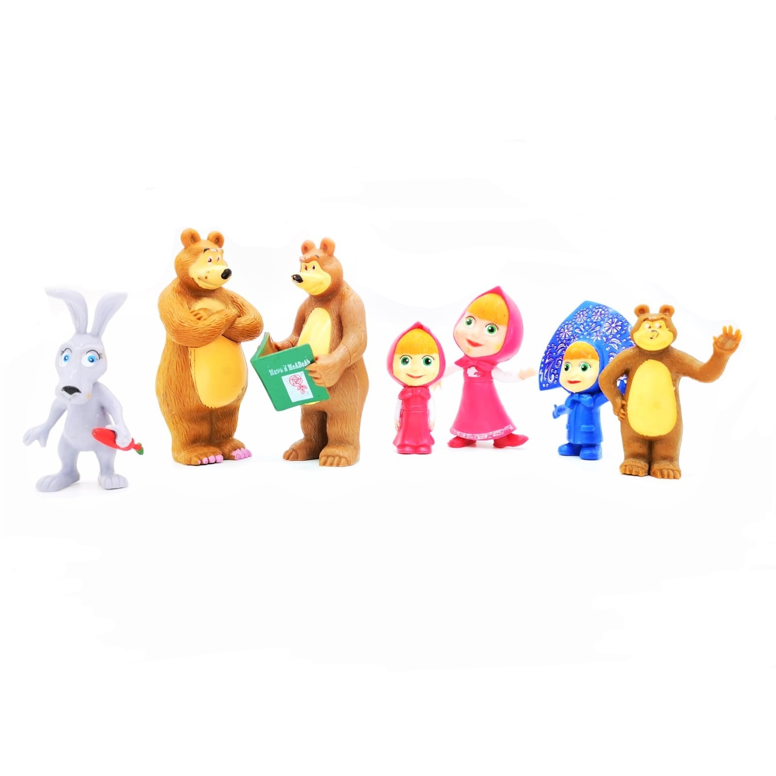Комплект от 7 фигурки Маша и Мечока - eMAG.bg