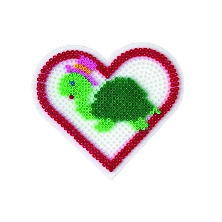 Plansa de baza inima mare pentru margele HAMA midi - eMAG.ro