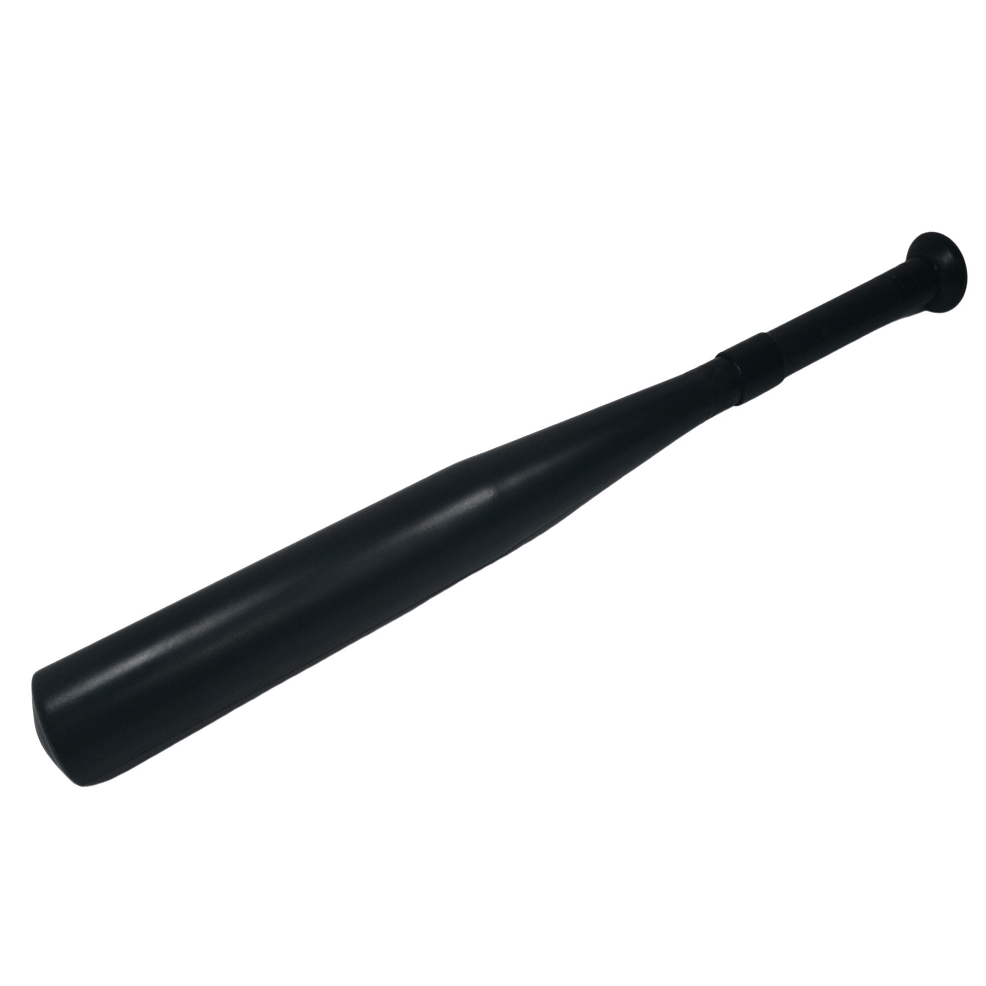 Bata de baseball, full metal, maner detasabil, 61 cm, negru, teaca ...