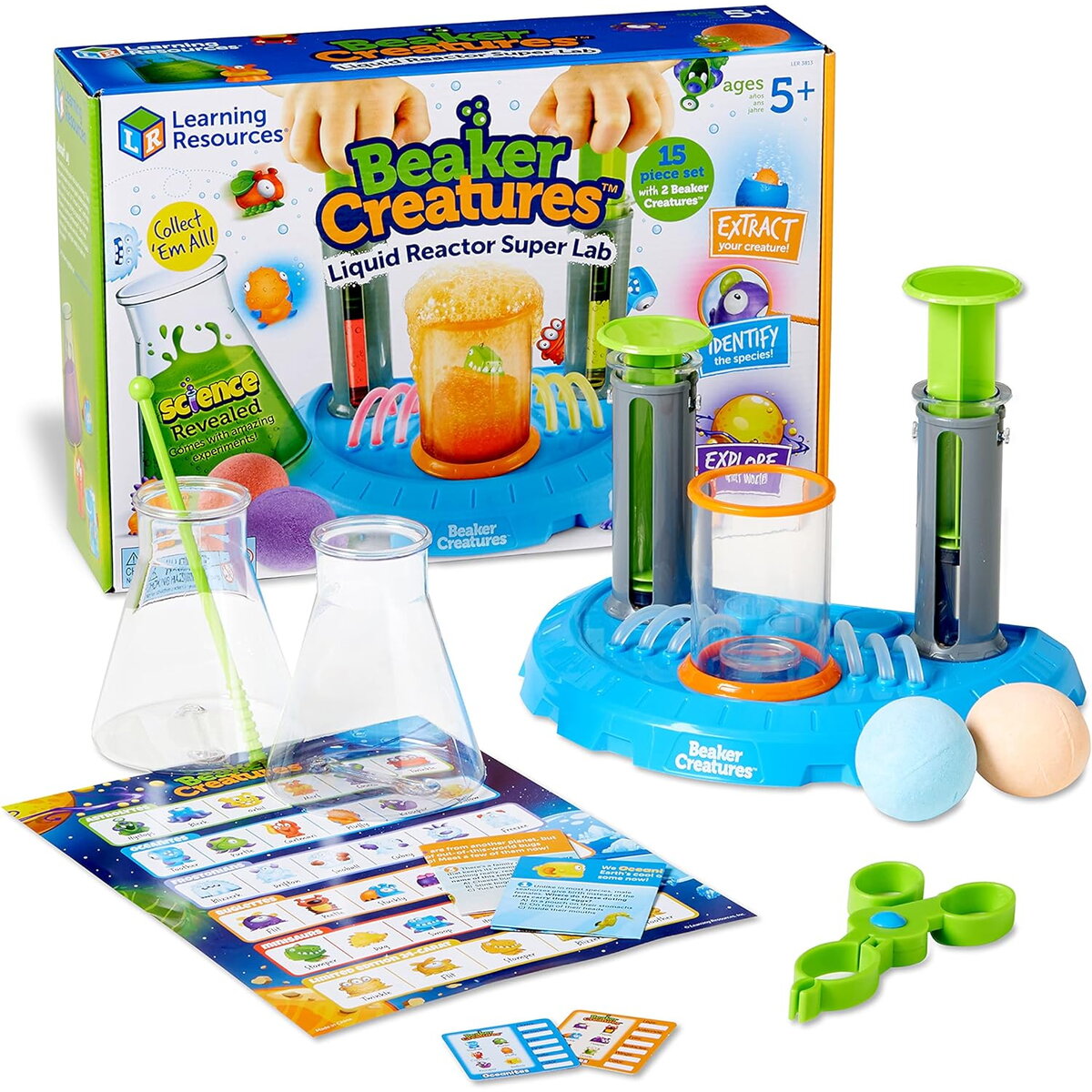 Set Learning Resources Super Laboratorul Beaker Creatures - eMAG.ro