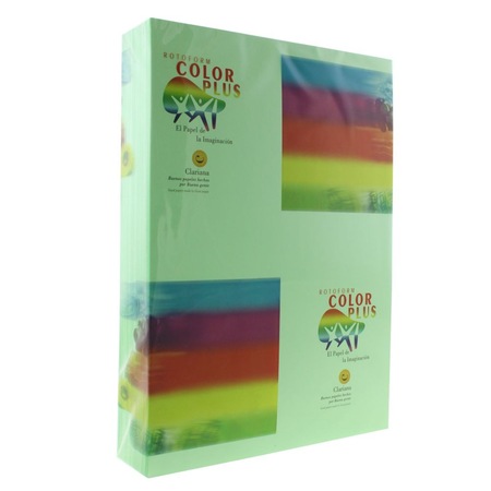 Hartie colorata 80 g/mp A4 CLARIANA verde fistic - eMAG.ro