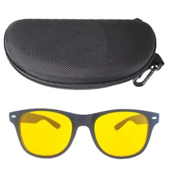 Ochelari de condus SIKS® polarizati, de noapte, cu toc inclus - eMAG.ro