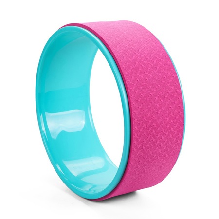 Roata yoga, GO4FIT, roata pilates roz - eMAG.ro