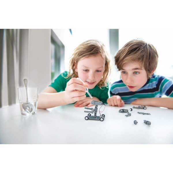 Joc educativ robot alimentat cu sare, Salt-Powered Robot, Green Science ...